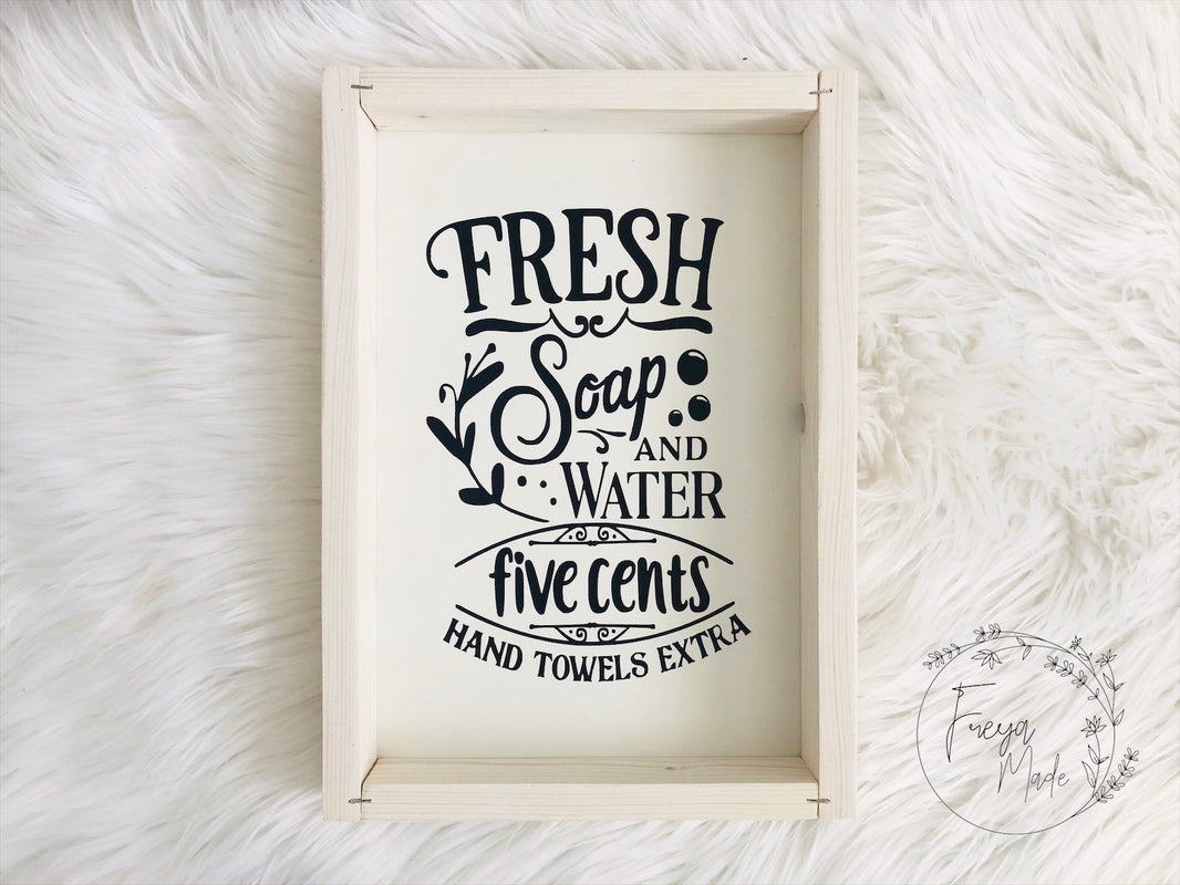 Bathroom Signs – Freya Made Decor